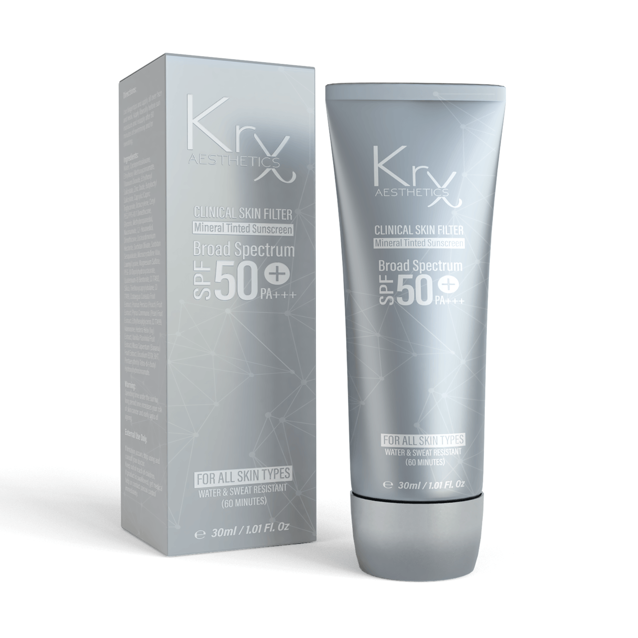 Clinical Skin Filter Tinted Sunscreen Sub | krxaesthetics.com